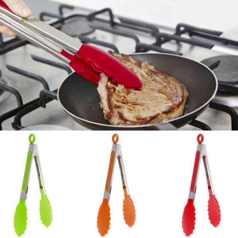 Jual Penjepit Capit Jepit Makanan Kue Gorengan Panggangan Grill BBQ ...