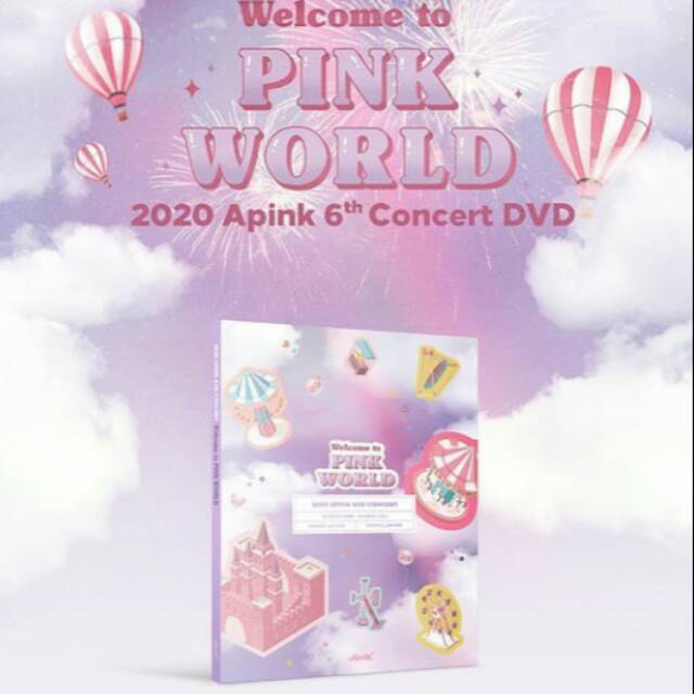 Jual OFFICIAL APINK-2020 APINK 6TH CONCERT DVD (WELCOME TO PINK WORLD ...