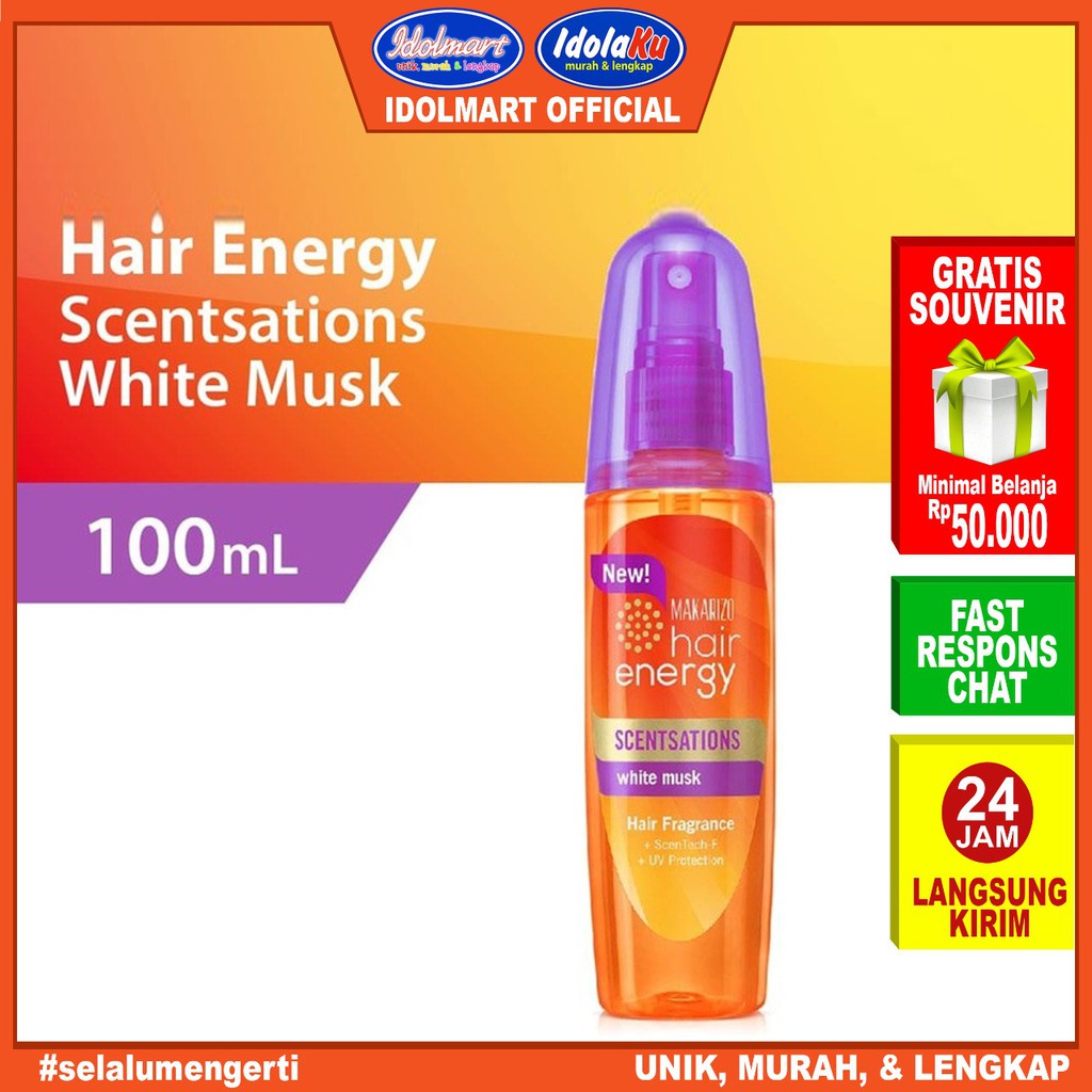 Jual IDOLMART Makarizo Hair Energy Scentsations Hair Fragrance White ...