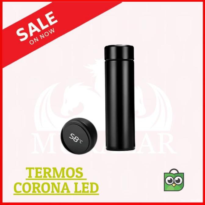 Jual TERMOS CORONA / LED TERMOS / TERMOS STAINLESS / TERMOS 500ml ...
