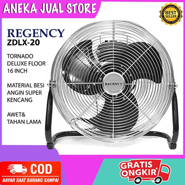 Jual REGENCY ZDLX 20 Kipas Angin Tornado Duduk Meja/Floor Fan - 20 inch ...