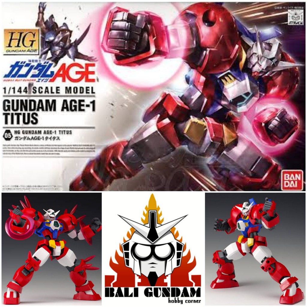 Jual HG 1/144 AGE-1T GUNDAM AGE-1 TITUS | Shopee Indonesia