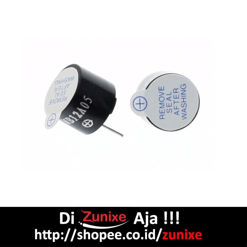 Jual ACTIVE BUZZER 5V HIGH QUALITY 4-8V ELECTROMAGNETIC UNIVERSAL SOUND ...