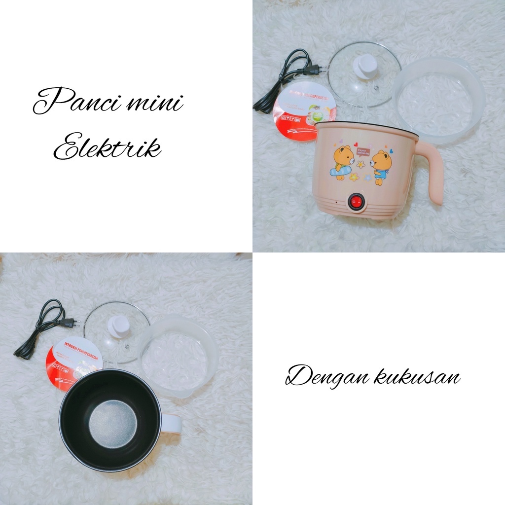 Jual Panci Mini Elektrik 18cm Multifungsi Electric Fry Grill Pan ...