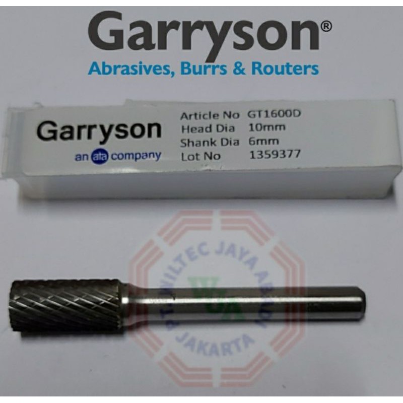 Jual GARRYSON GT1600D Carbide Burrs Rotary Tungsten (England) | Shopee ...
