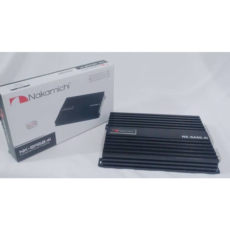 Jual power amplifier Audio Mobil 4 Channel nakamichi NK SA 604 i | Shopee Indonesia