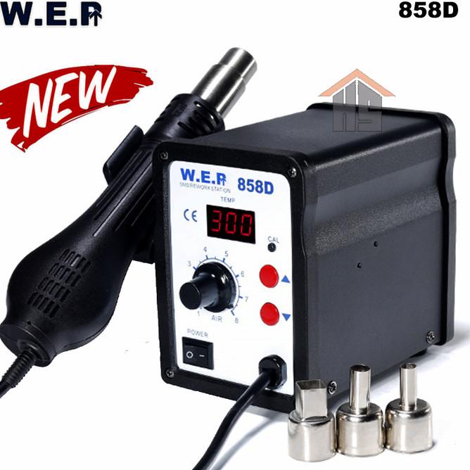 Jual Wep 858D Smd Rework Station - Solder Uap - Blower Uap Original ...