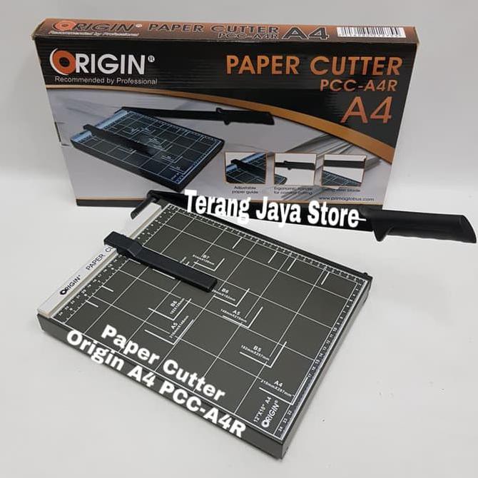 Jual READY STOCK Paper Cutter Origin A4/Pemotong Kertas A4 (Hitam ...