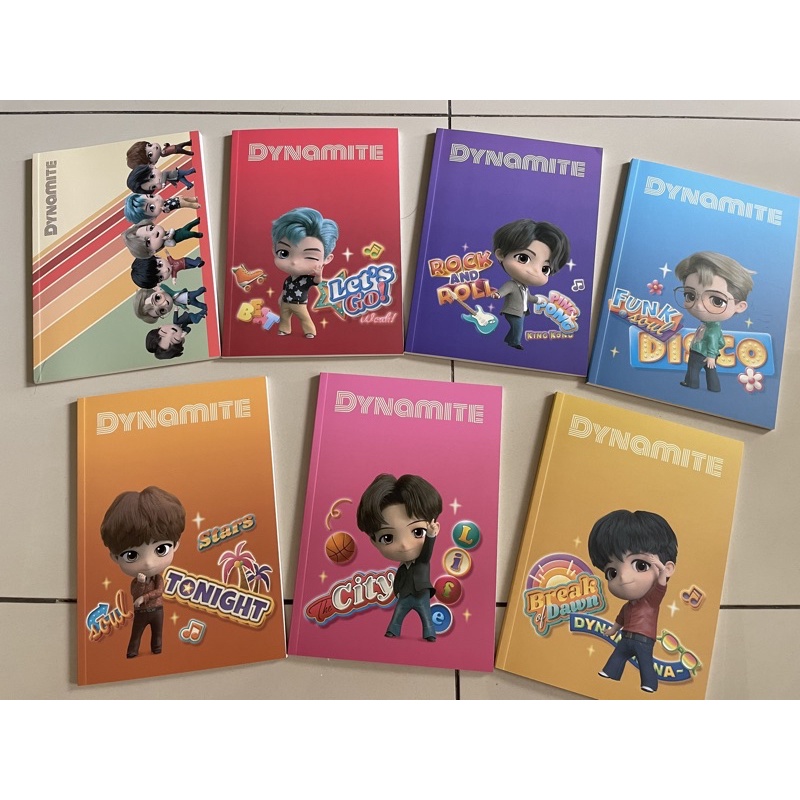 Jual Tiny tan BTS dynamite notes | Shopee Indonesia