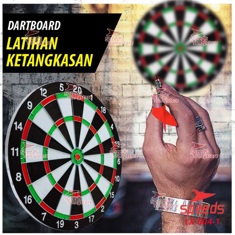 Jual Papan Dart board Dart game ukuran 38 cm | Shopee Indonesia