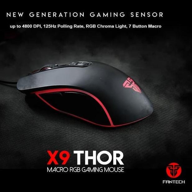 Jual Fantech X9 Thor Gaming Mouse | Shopee Indonesia