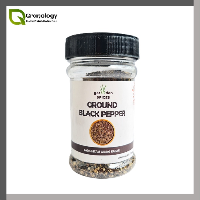 Jual Garden Spices Bumbu Kemasan Botol - Lada Hitam Kasar (50 gram ...