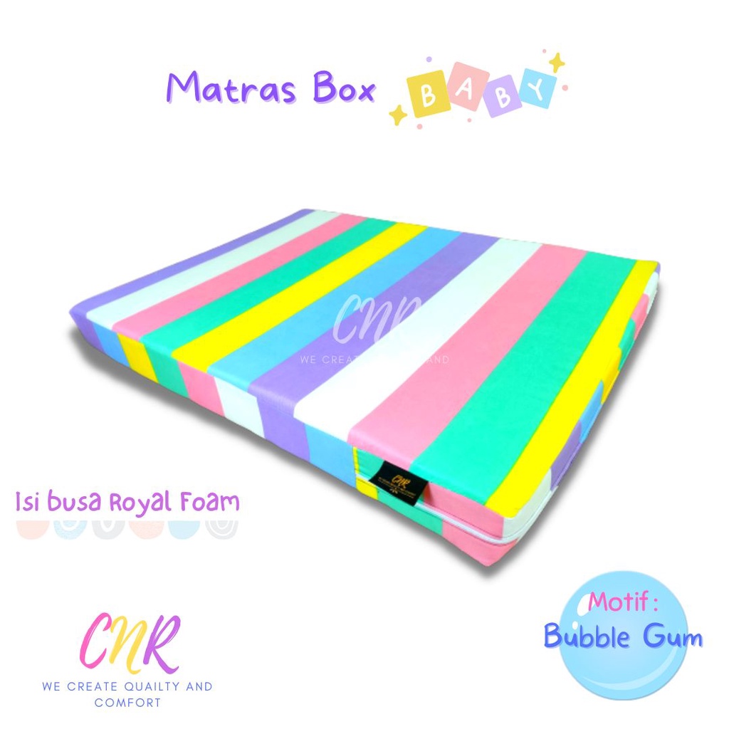 Jual Busa box bayi dengan sarung,merk Royal Foam untuk ranjang bayi ...