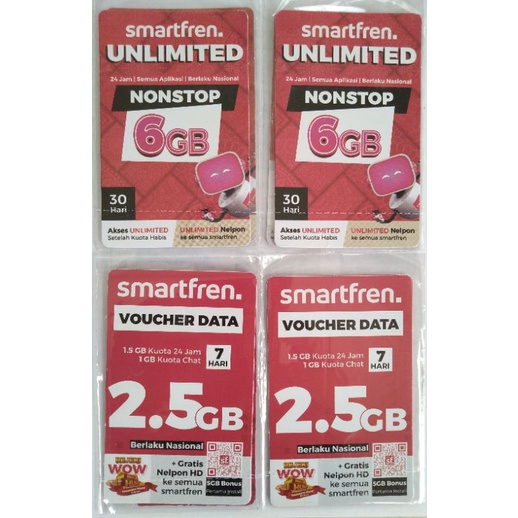 Jual VOUCHER DATA SMARTFREN 2,5GB 7HARI,6GB 30HARI MURAH ( KODE VOUCHER ...