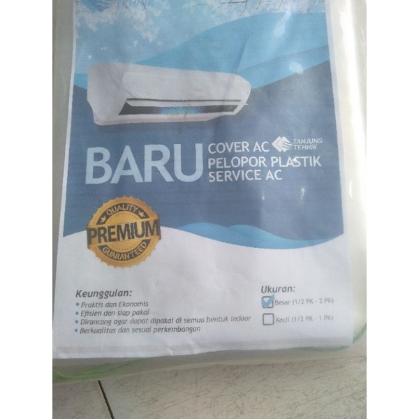 Jual Cover Ac / plastik cover cuci ac 1/2 -2 pk | Shopee Indonesia