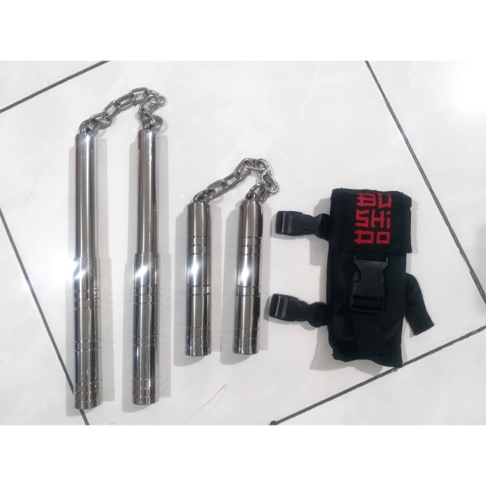 Jual Beladiri- Double Stick / Doublestick Besi + Tas Bushido -Beladiri ...