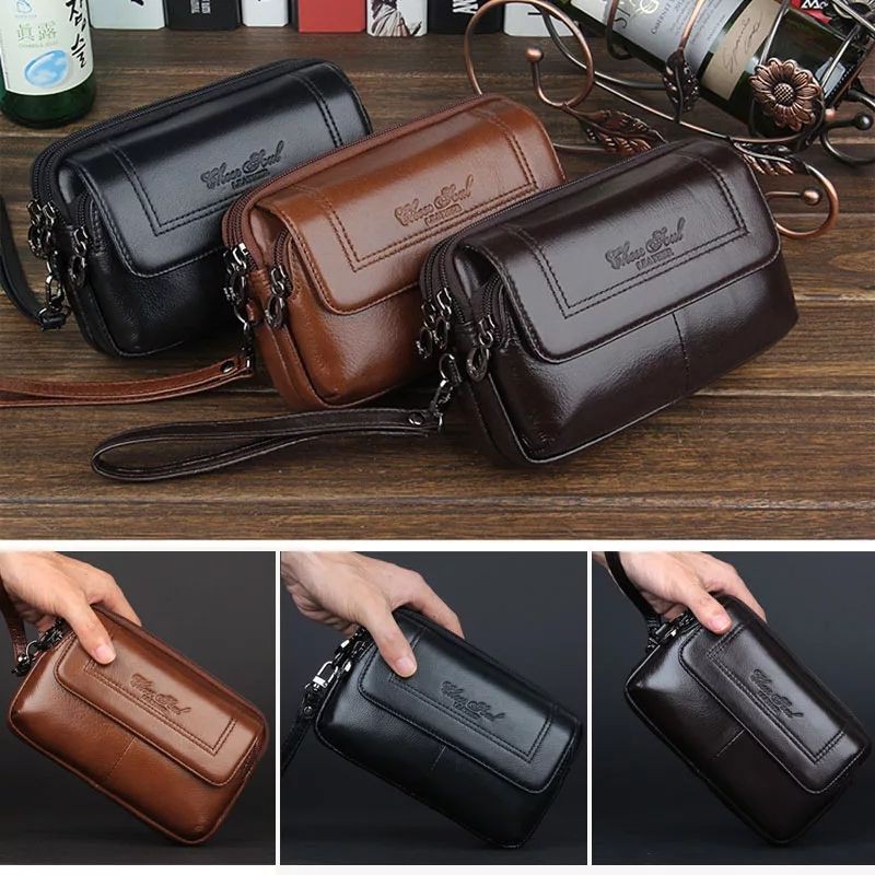 Jual Dompet Hp Kulit Import 3222 - Tas Tangan Pria - Handbag Pria ...