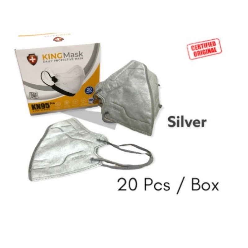 Jual MASKER KN95 PRO KINGMASK 6PLY ADA EMBOSS & IZIN KEMENKES ...