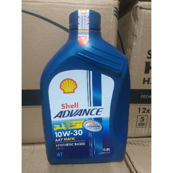 Jual SHELL ADVANCE MATIC SAE 10W-30 isi 800ml(Ax7). | Shopee Indonesia
