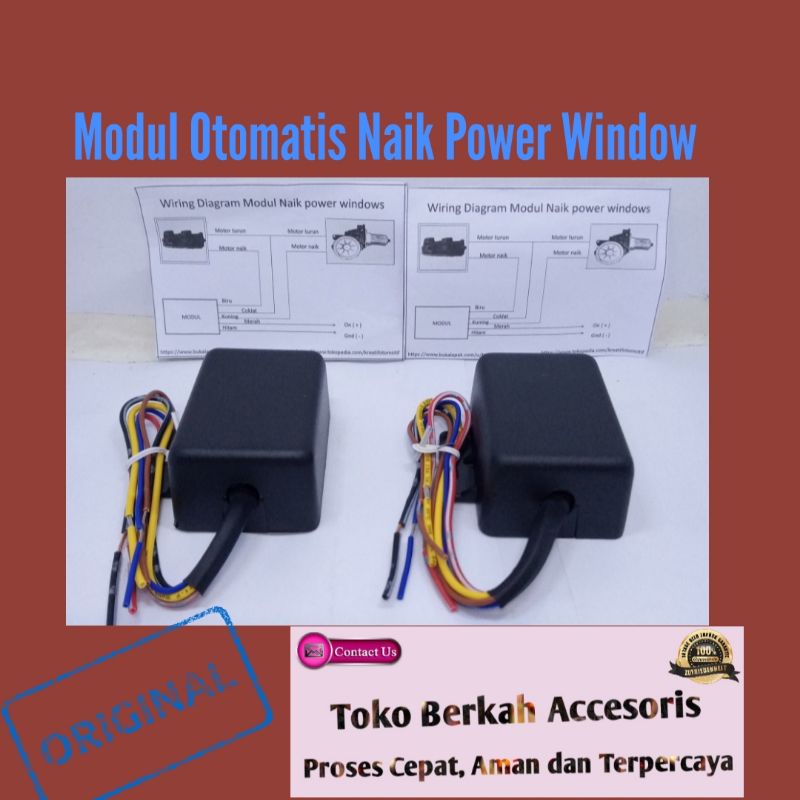 Jual Modul Auto Up Power Window Atau Modul Otomatis Naik Power Window ...