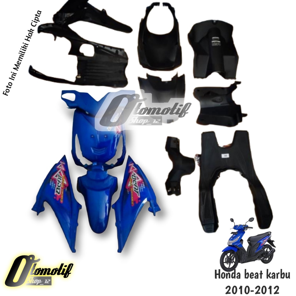 Jual Cover body bodi halus dan bodi kasar full set honda beat karbu ...
