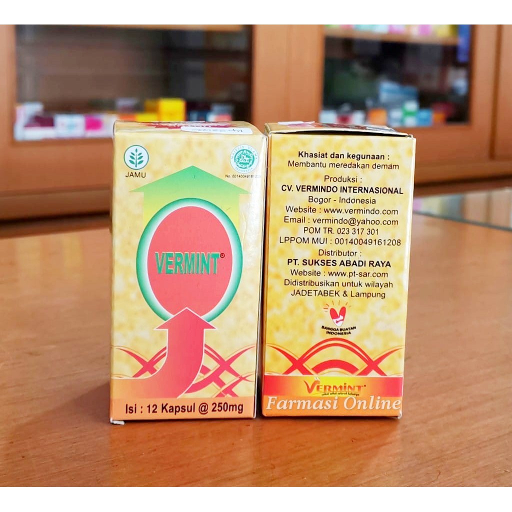 Jual Vermint Vermin 12 Kapsul | Shopee Indonesia