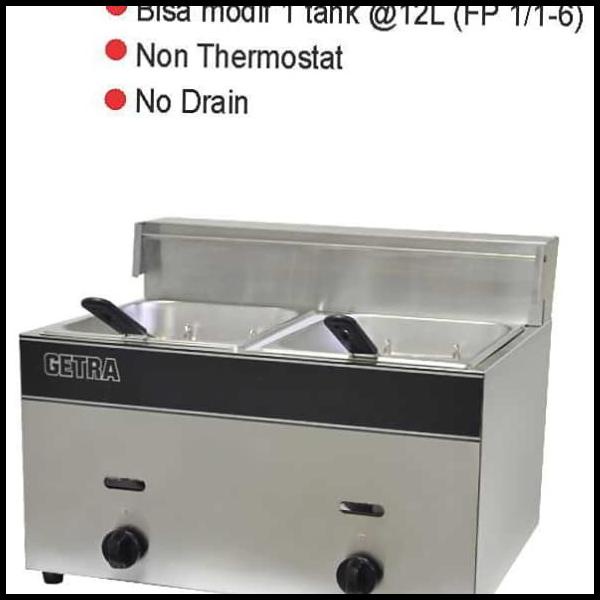 Jual Gas Deep Fryer Table Top Getra Gf-73 / Meja Penggorengan | Shopee ...