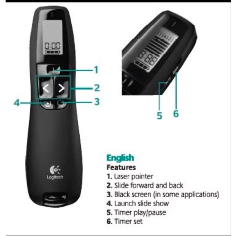Jual Logitech R800 Laser Presentation | Shopee Indonesia
