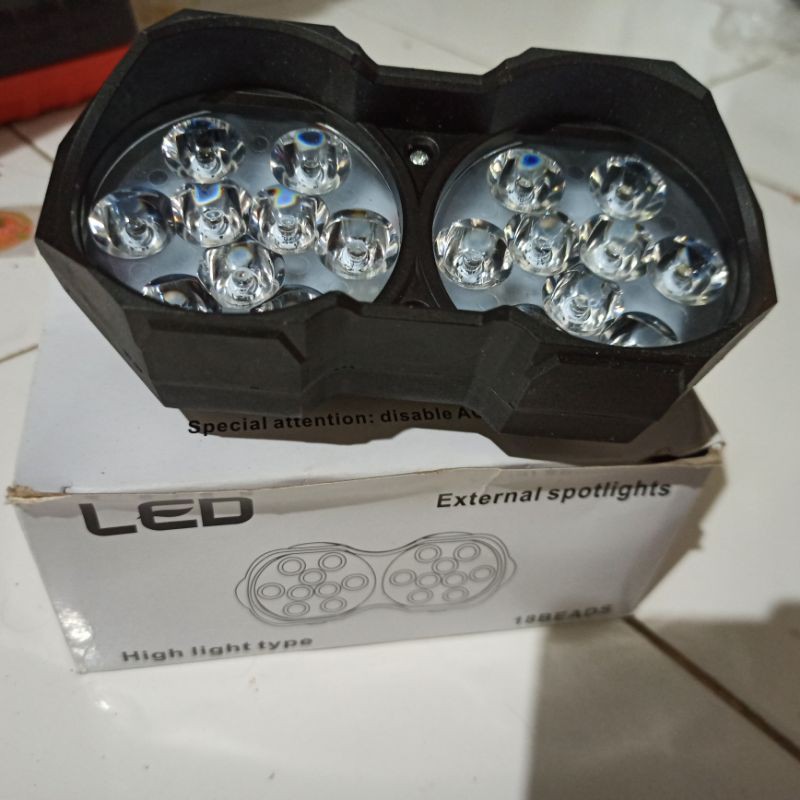 Jual Lampu LED Motor/LAMPU SOROT/MODIFIKASI MOTOR/MOBIL | Shopee Indonesia