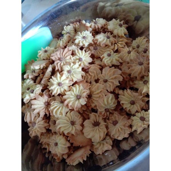 Jual KUE SEMPRIT 500 GRAM/KUE KERING/COOKIES BUNGA/KUE MANIS | Shopee ...