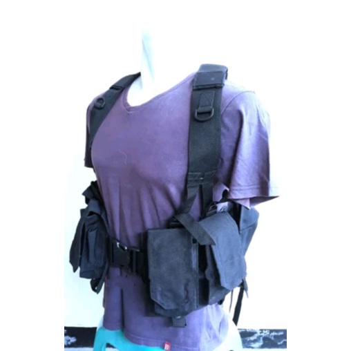 Jual rompi tempur jatah tni-rompi serbu-body west tactical-rompi ...