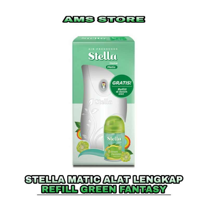 Jual Stella matic alat plus refill dan baterai stella pengharum ruangan ...