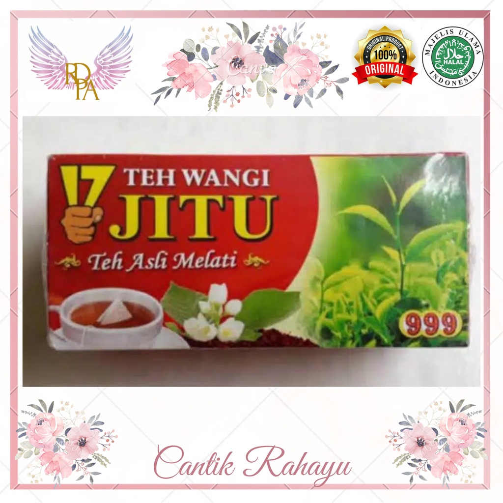 Jual Teh Jitu 999. Teh Hitam Melati Cap 999 Teh Celup Teh Seduh Melati ...