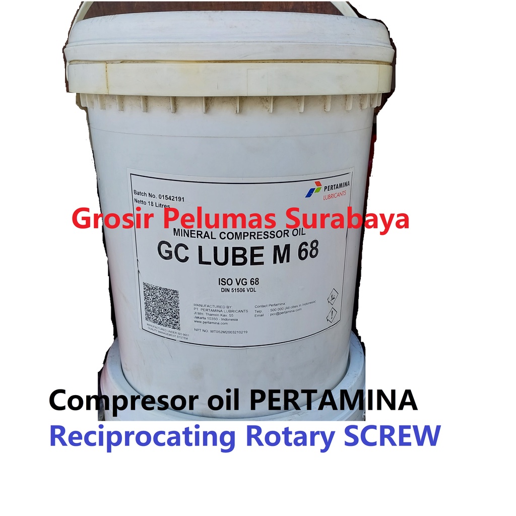 Jual ASLI Oli Kompresor udara gas Compresor Compressor Screw rotary ...