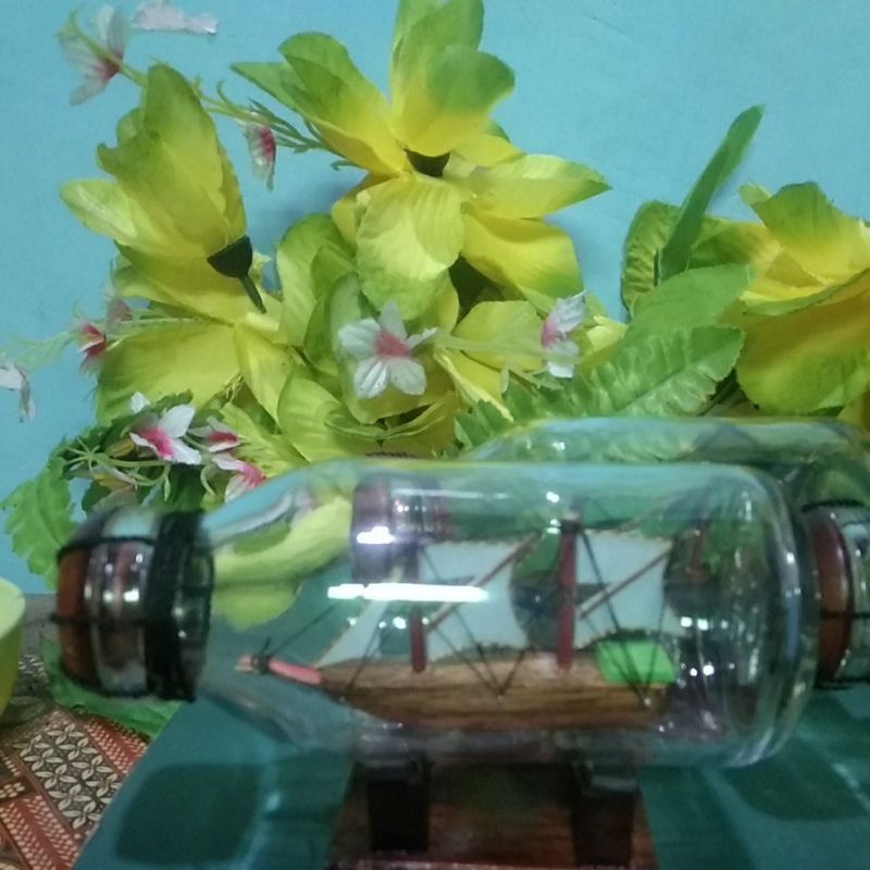 Jual Souvenir / Hadiah / Miniatur kapal botol pinisi | Shopee Indonesia