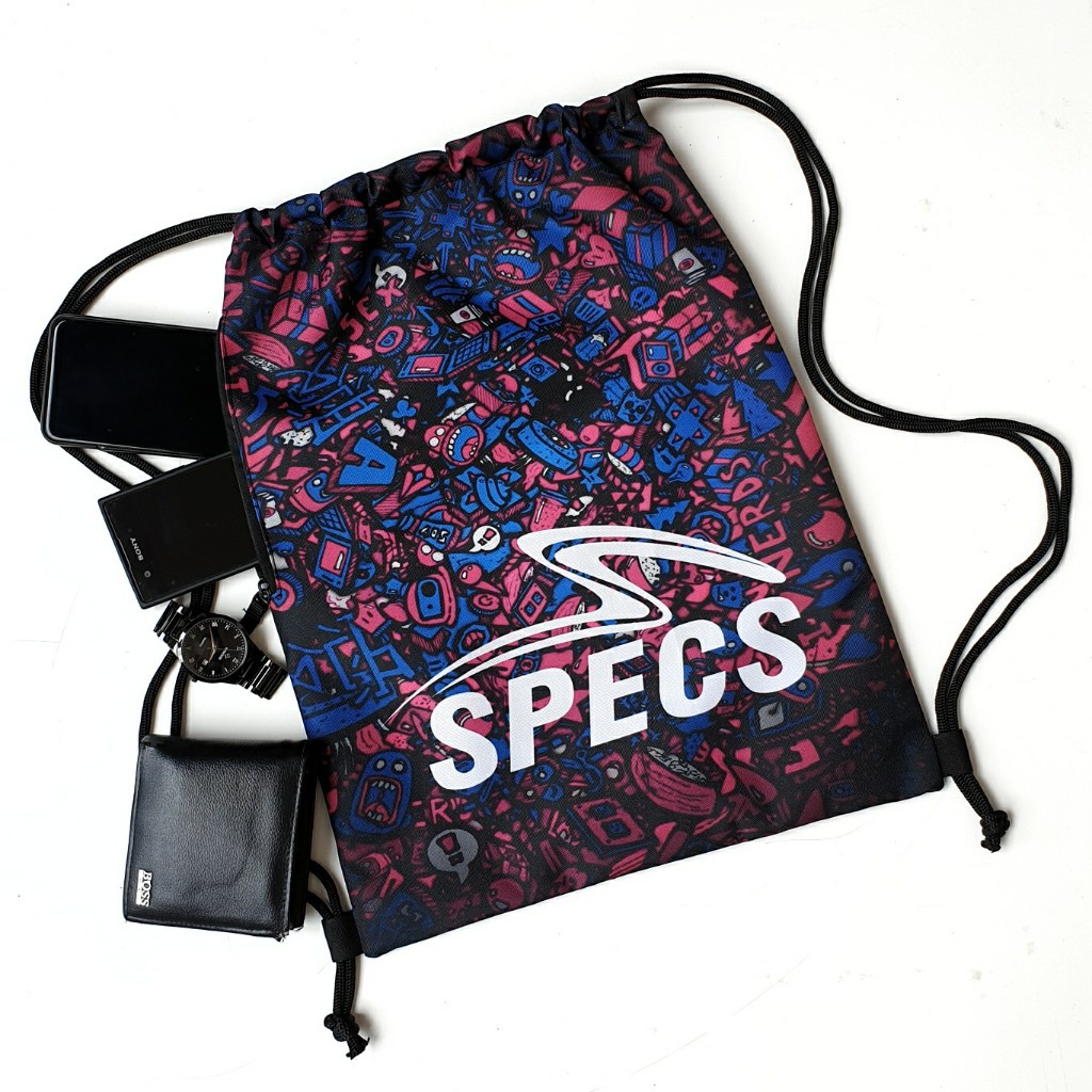 Jual Tas Serut String Bag Gymsack Sport Specs Tas Futsal Sepak Bola ...