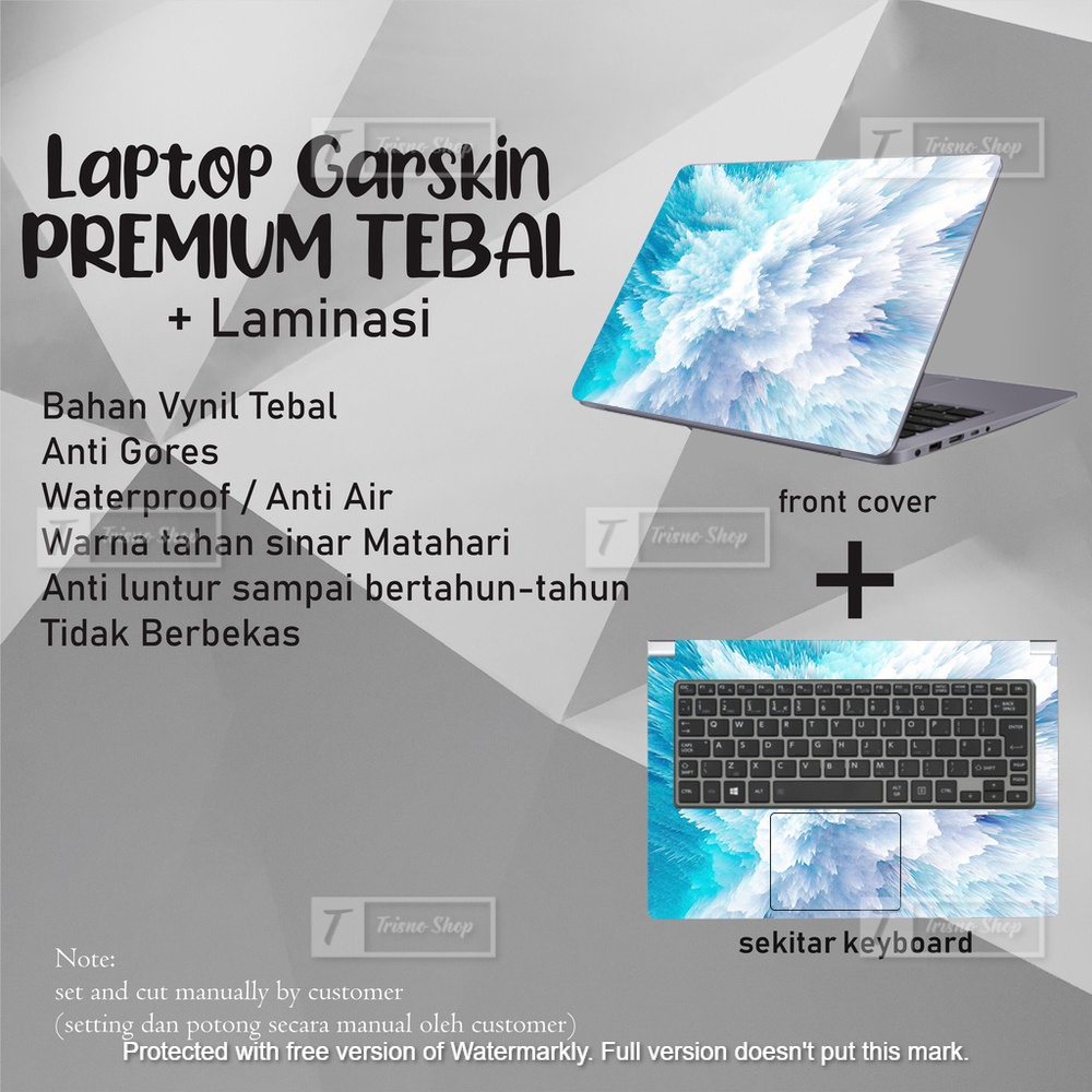 Jual Stiker Laptop | Garskin Laptop | Artistic + Laminasi | Shopee ...