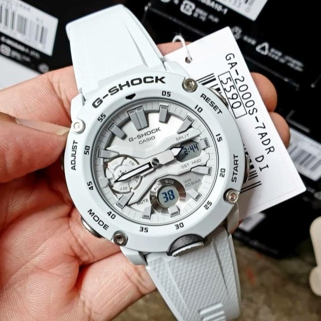 Jual CASIO G-SHOCK GA-2000S-7ADR JAM TANGAN PRIA ORIGINAL GARANSI RESMI ...