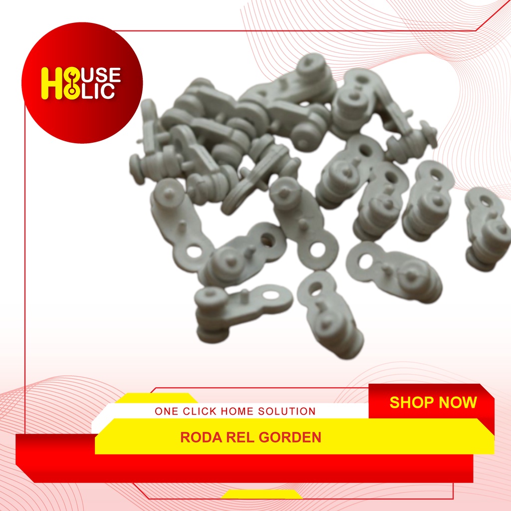 Jual Roda Rel Gorden / Roda Tiang Rel Gorden Per 10 pcs | Shopee Indonesia