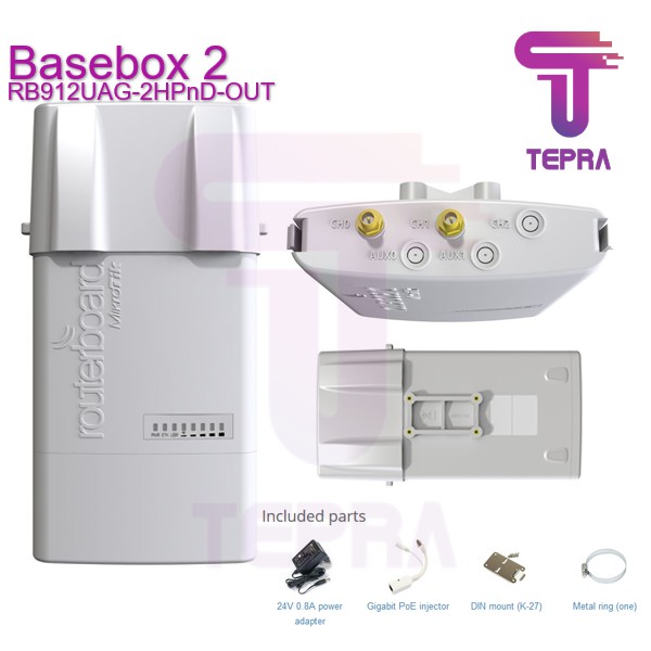 Jual MikroTik Basebox 2 RB912UAG-2HPnD-OUT | Shopee Indonesia