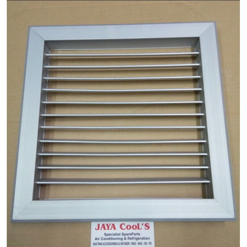 Jual RAG Return Air Grill AC 25cm x 25cm | Shopee Indonesia