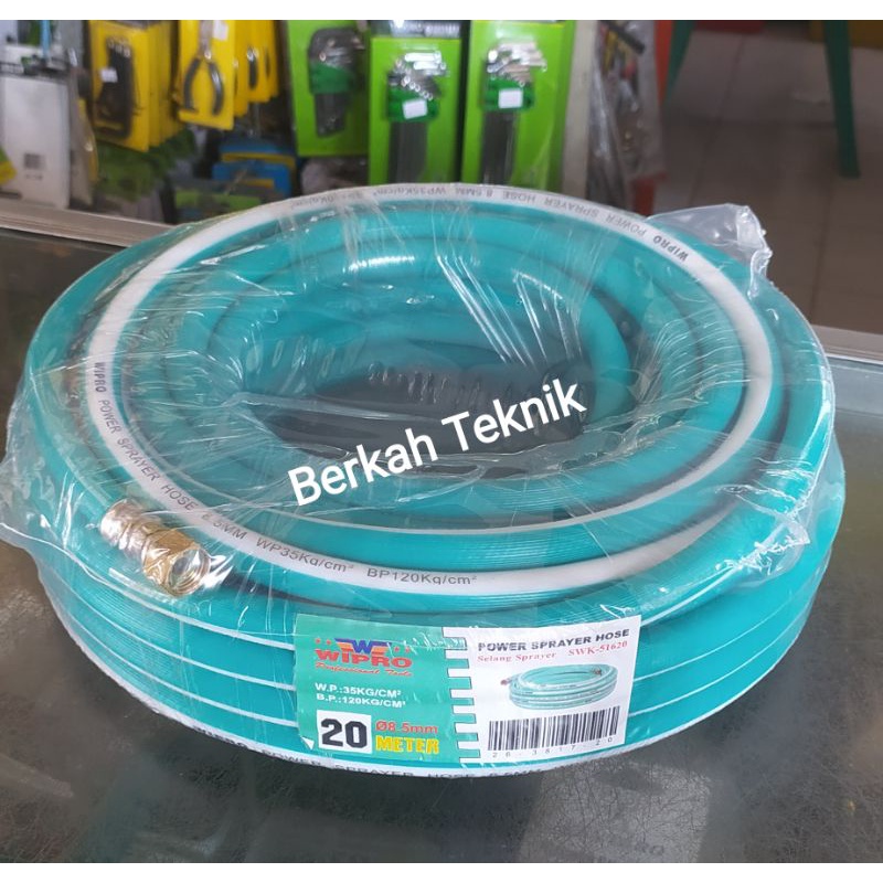 Jual Selang Slang Sprayer Kompresor 20 mtr Wipro SWK 51620 | Shopee ...