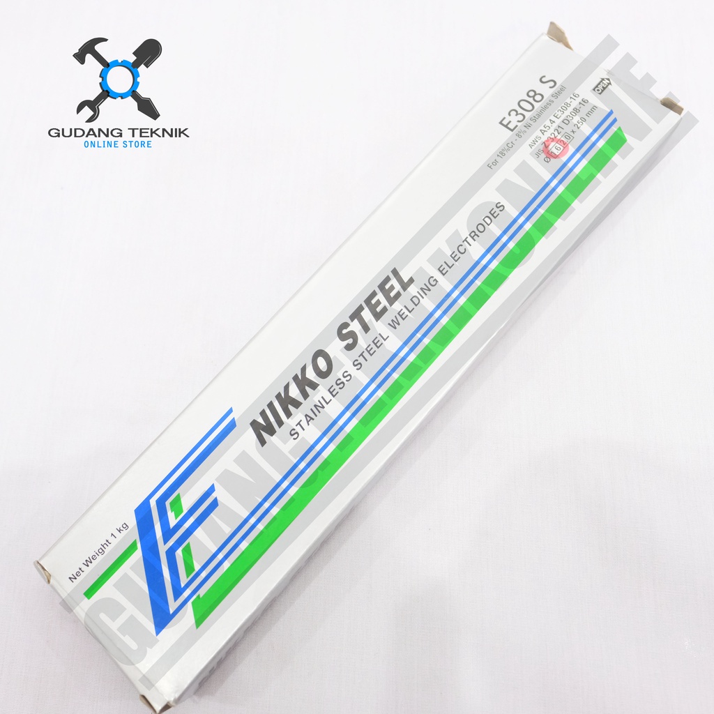 Jual Kawat Las 1.6mm 2.0mm 1KG Stainless Steel NIKKO E308S AWSE30816 ...