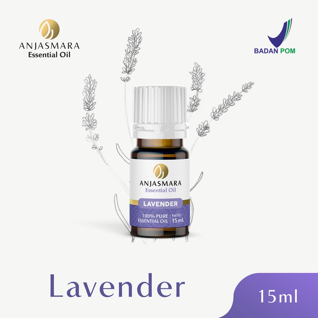 Jual Lavender Essential Oil - 100% Pure Essential Oil 15 ml - 100% pure ...