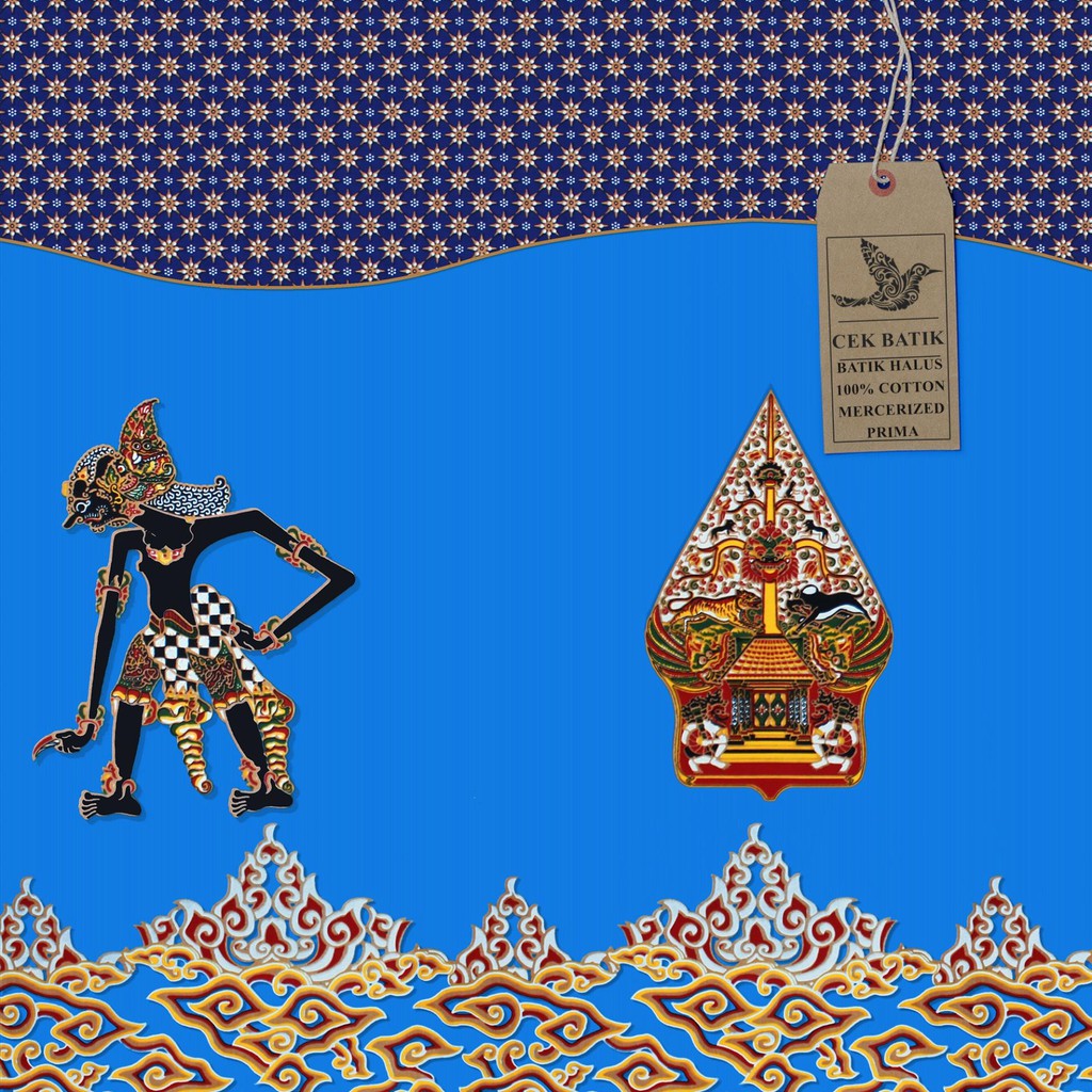 Jual Kualitas Ekspor Motif Special Batik Wayang Kulit Tradisional V3 ...