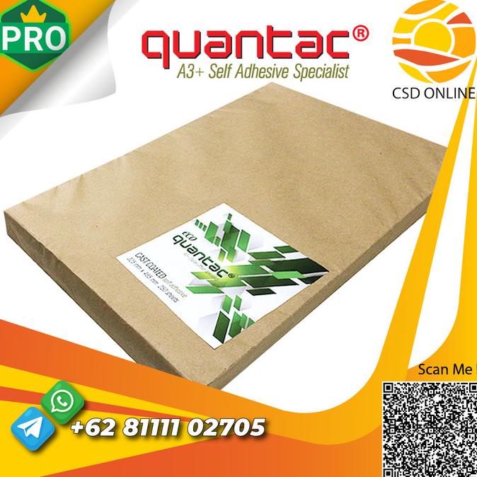 Jual Quantac Sticker chromo eco gloss a3+ | Shopee Indonesia