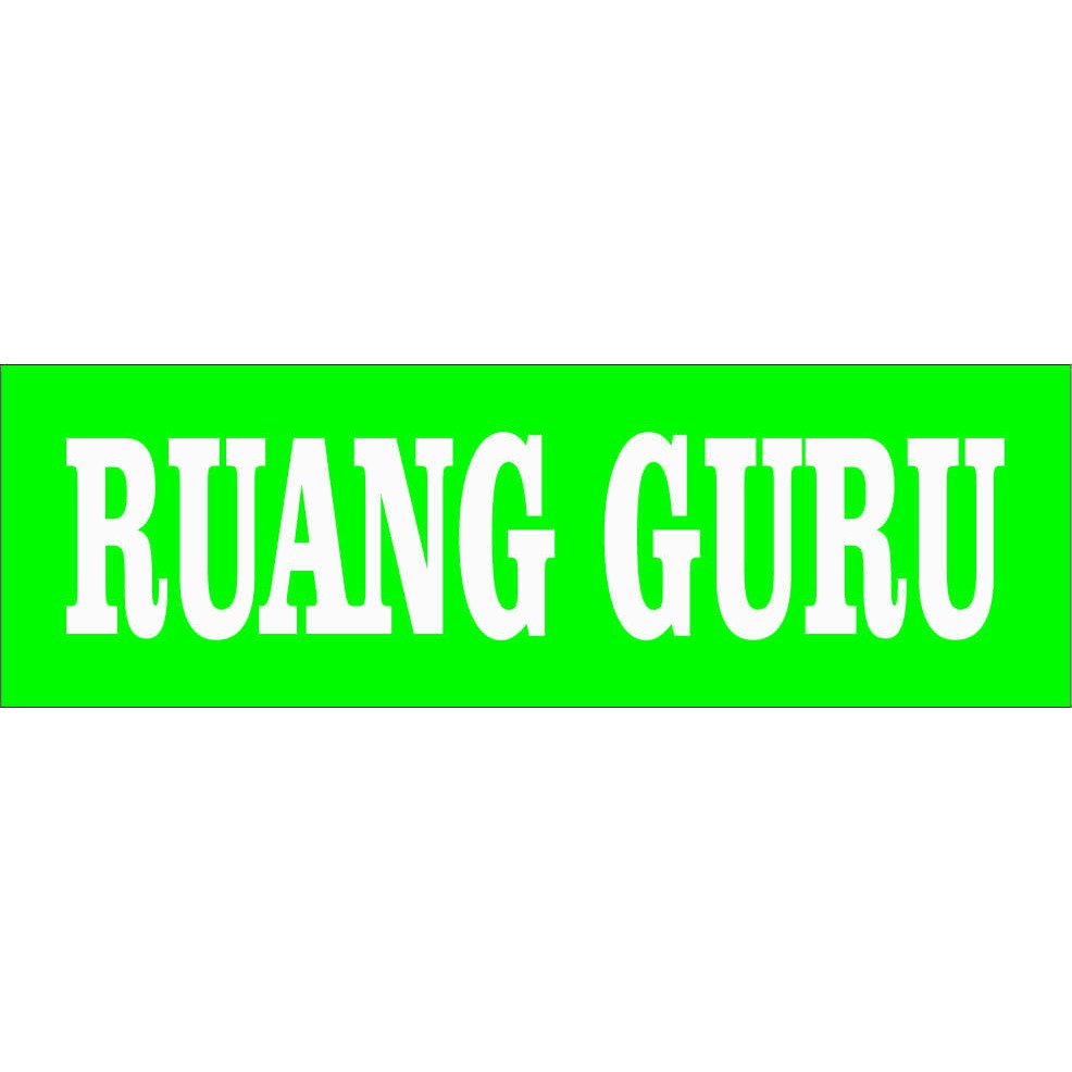 Jual STIKER RUANG GURU | Shopee Indonesia