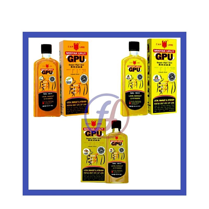 Jual GPU LINIMENT OIL 30/60/100 ML ALL VARIAN | Shopee Indonesia