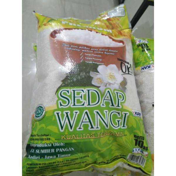 Jual Beras Sedap Wangi 10KG | Shopee Indonesia