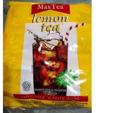 Jual LEMON TEA MAX TEA 30"@25GR | Shopee Indonesia